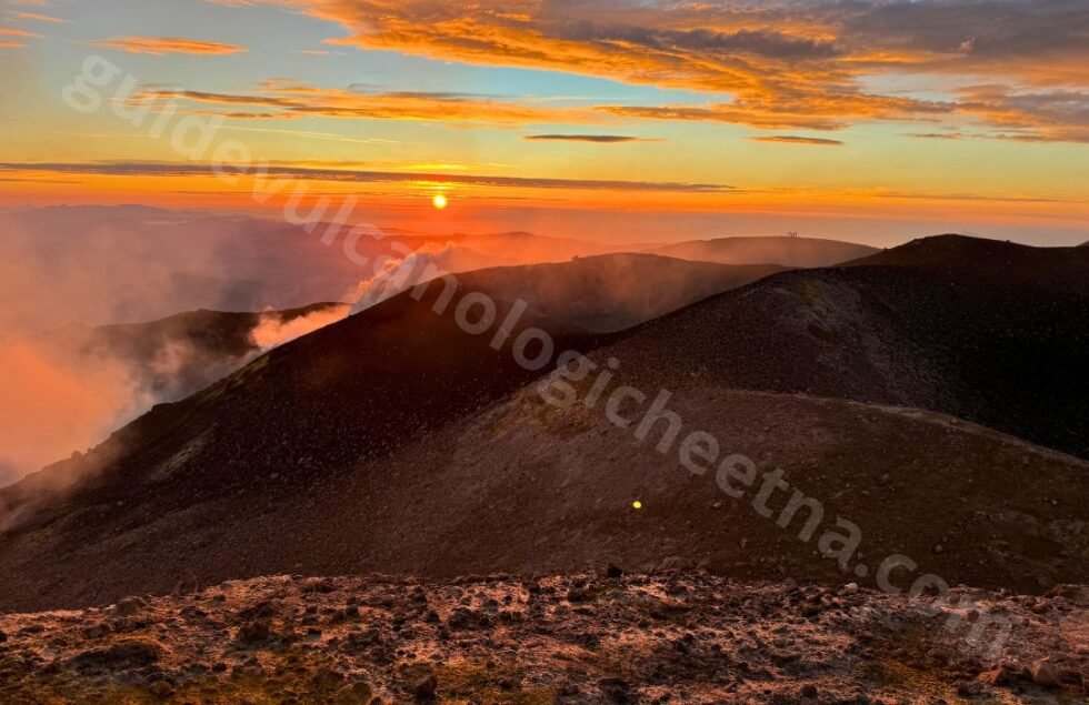 Sunset Trekking to the Summit Craters of Etna - Guide Vulcanologiche ...